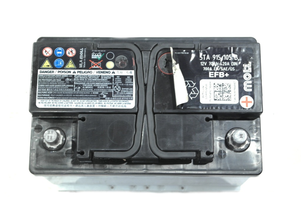 VW AUDI SEAT SKODA AKUMULATOR EFB 5TA915105B - 7049147247 - oficjalne ...