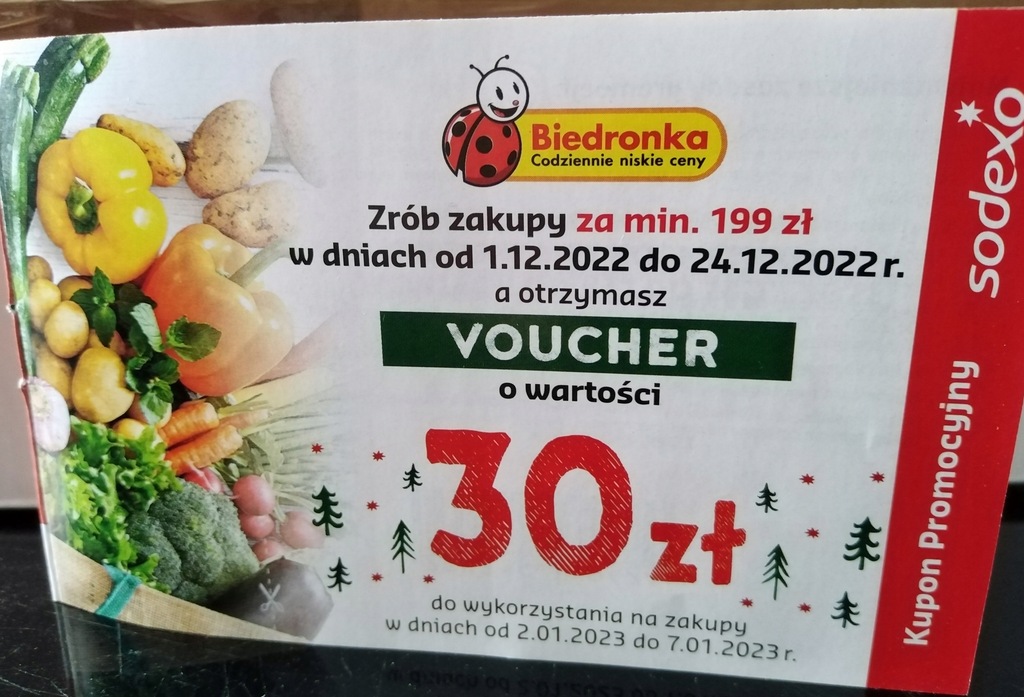 Kupony Bon podarunkowy Sodexo wybór różne - 13006604921 - oficjalne ...