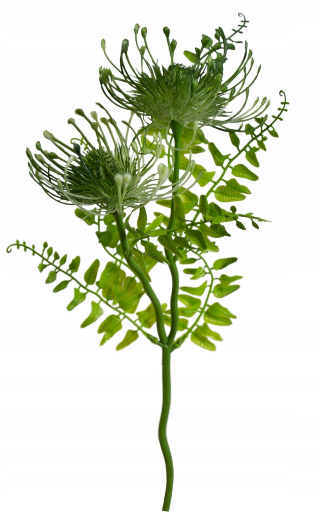 OSET OZDOBNY ZIELONY 39 CM KWIATY SZTUCZNE - 12778849614 - oficjalne ...