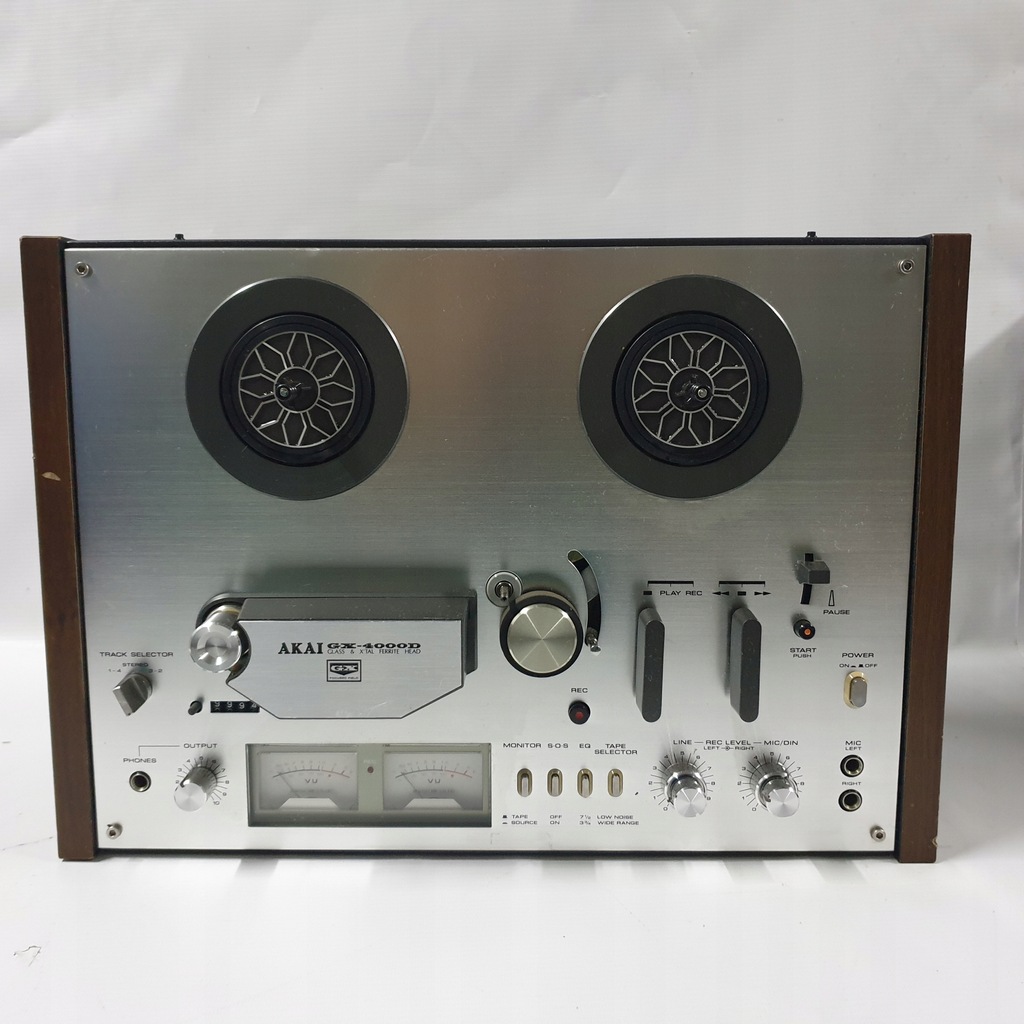 Magnetofon Szpulowy AKAI GX-4000D - 14545248523 - oficjalne archiwum Allegro