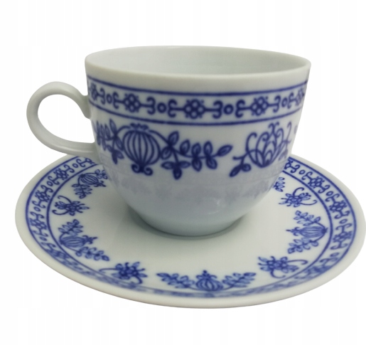 FILIŻANKA DUO KAHLA CEBULOWY WZÓR KOBALT NR2 K2 - 14416076633 - oficjalne archiwum Allegro