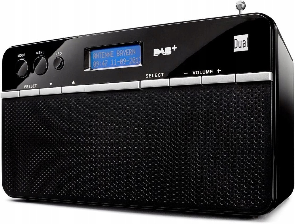 Radio Cyfrowe Stereo DAB/DAB+ Dual DAB 18 FM - 13180107938 - oficjalne archiwum Allegro