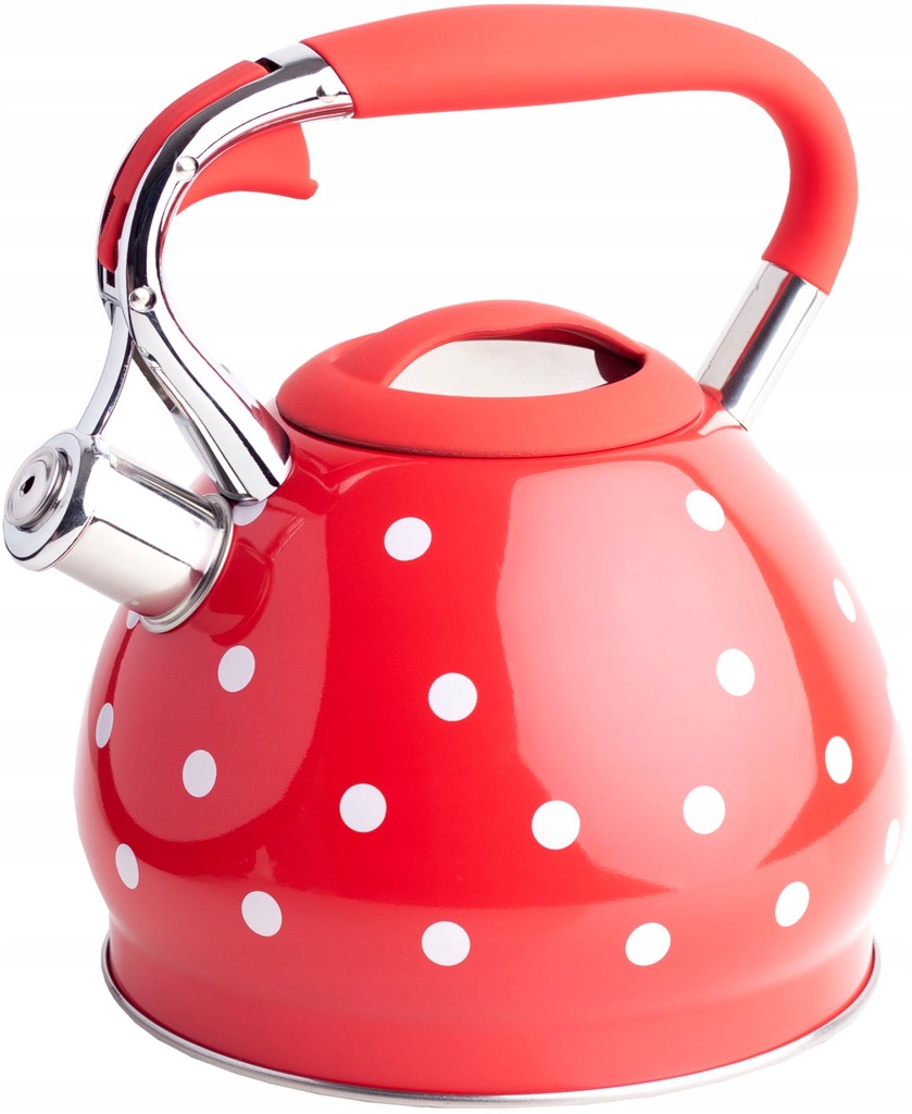 BERRETTI Czajnik Cornelia INDUKCJA GAZ czerwony 3L - 12762798652 ...