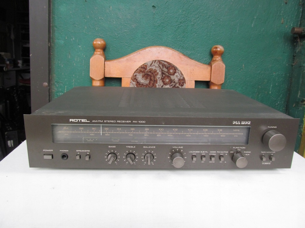 Ampli_tuner ROTEL RX-1000 wzmacniacz Made in Japan - 13483033339 ...