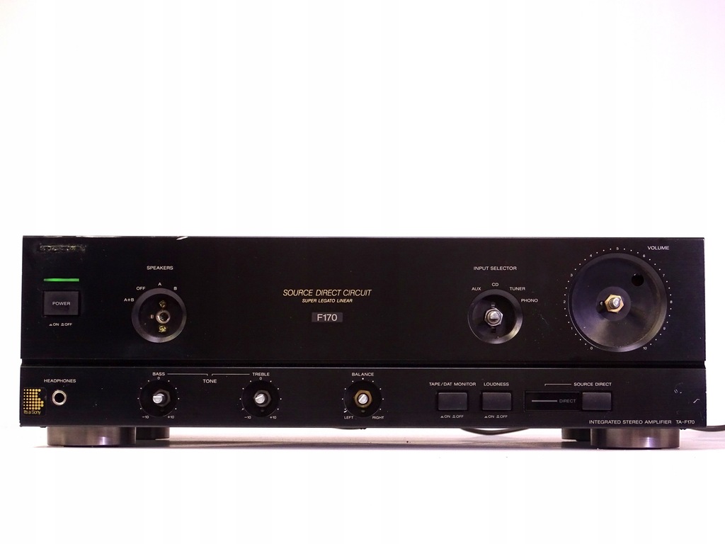 SONY TA-F170 WZMACNIACZ STEREO - 9306848973 - oficjalne archiwum Allegro