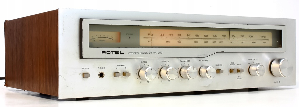ROTEL RX-303 PIĘKNY AMPLITUNER STEREO VINTAGE - 9394674346 - oficjalne ...
