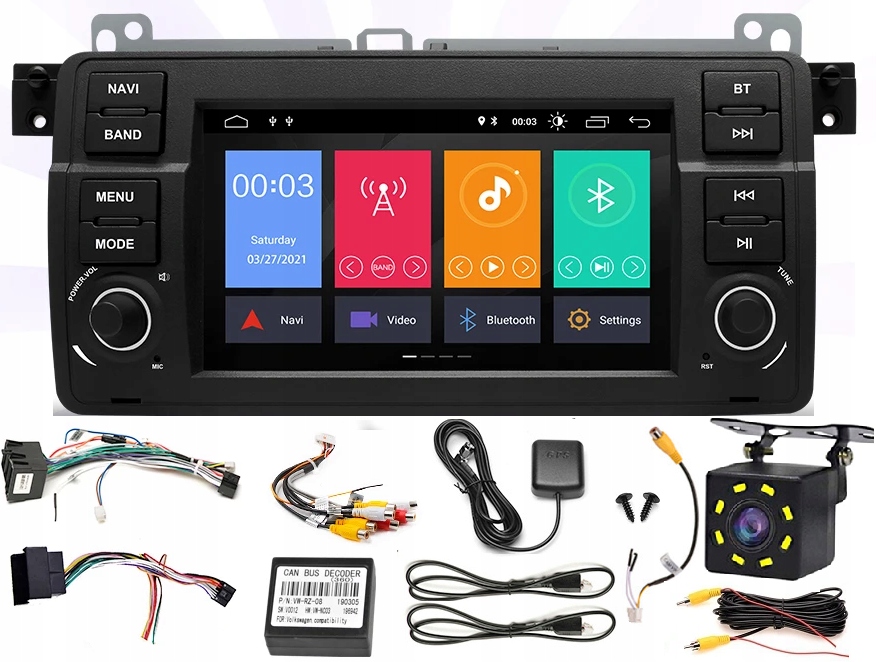 RADIO SAMOCHODOWE 2 DIN ANDROID BMW E46 M3 ANDROID - 13484875141 ...