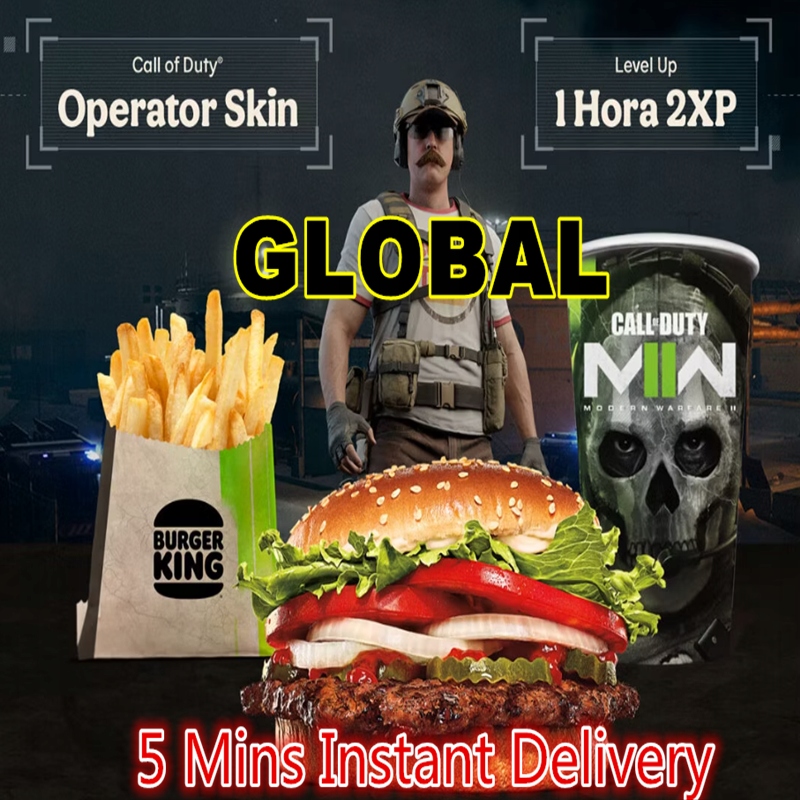 Call Of Duty Modern Warfare 2 MW2 Burger King SKIN - 12960860569 ...