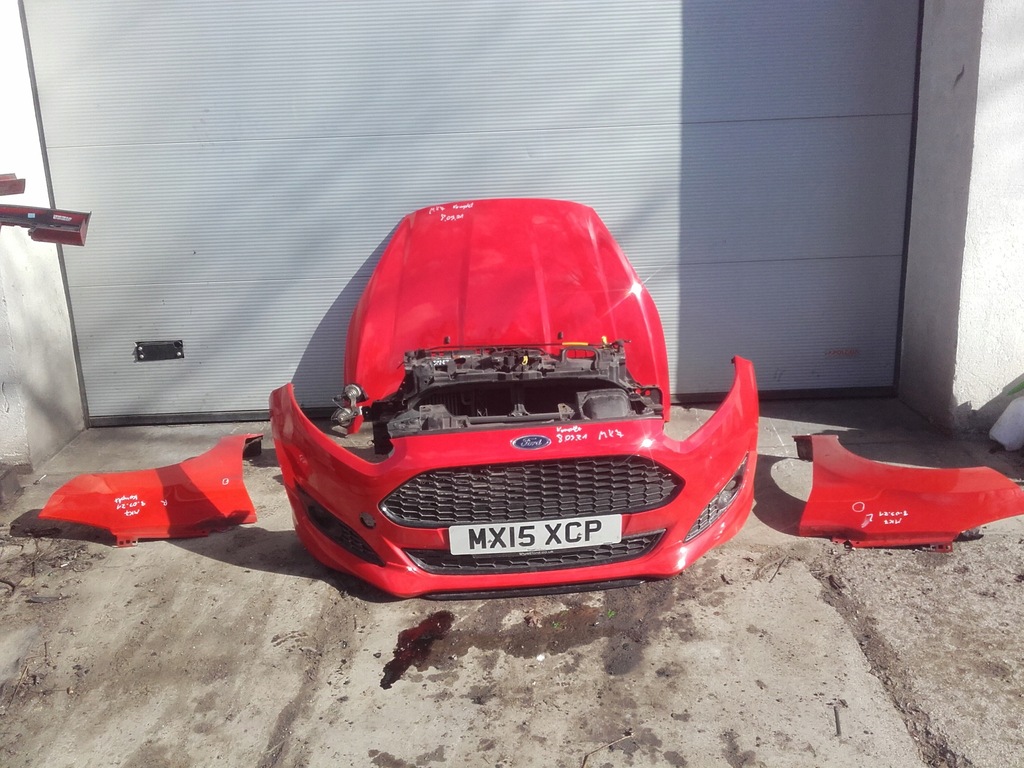 FIESTA MK7 LIFT ST LINE ZDERZAK PRZÓD MASKA PAS - 10591067385 ...