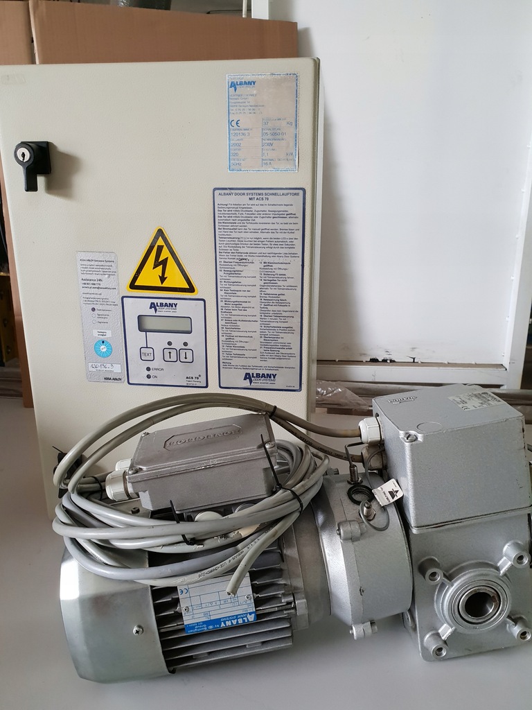 Sterownik silnik brama szybkobieżna Albany door FV - 13186587123 ...