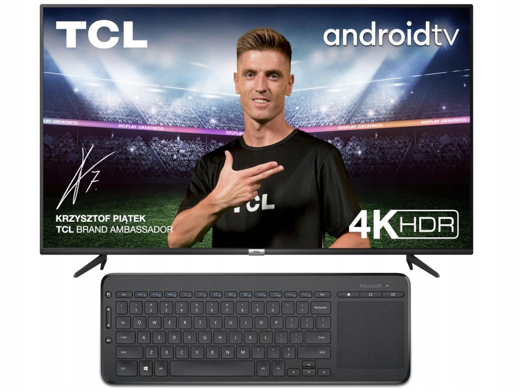 Telewizor LED TCL 43P615 ANDROID TV + KLAWIATURA - 10211546616 ...