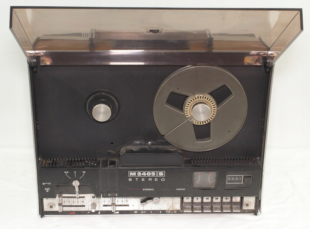 MAGNETOFON SZPULOWY UNITRA ZRK M2405S STEREO !!! - 13350390793 - oficjalne archiwum Allegro