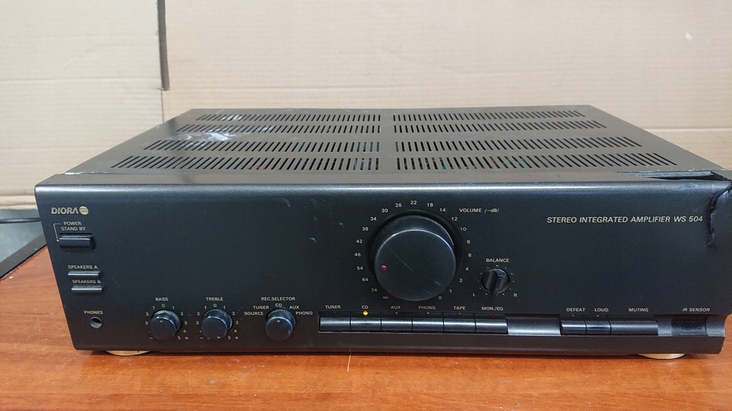 WZMACNIACZ UNITRA DIORA WS 504 - 12814865800 - oficjalne archiwum Allegro