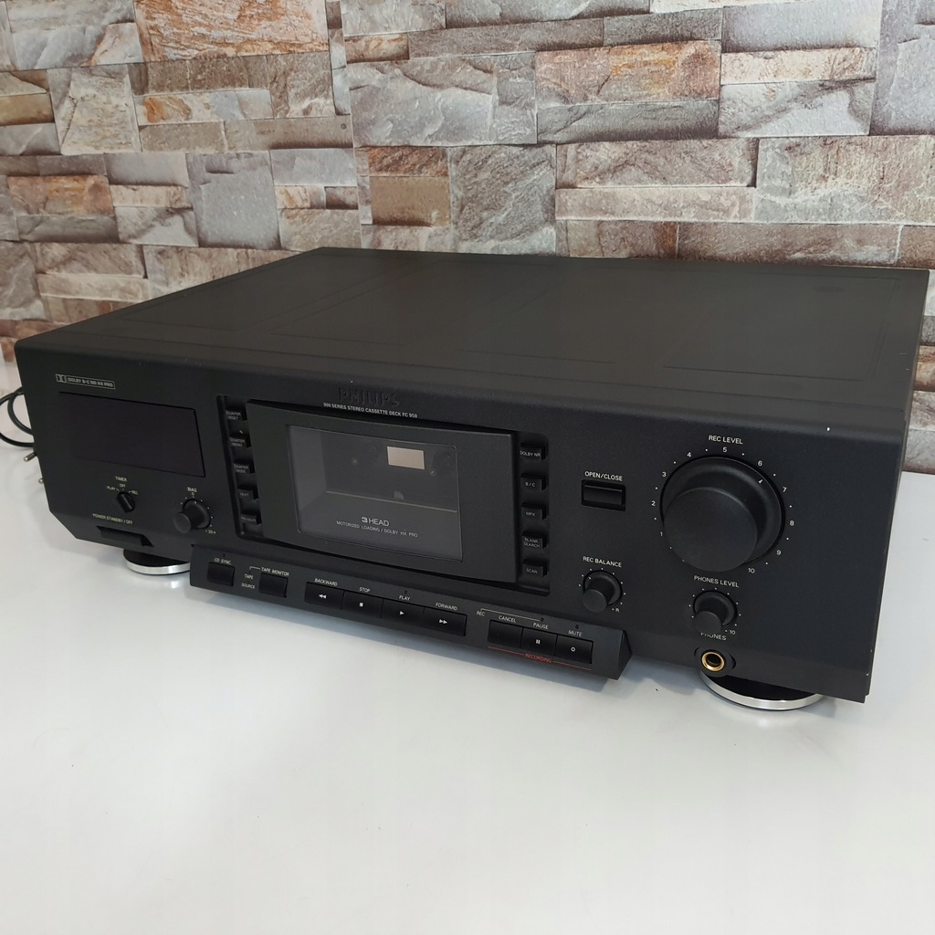 Magnetofon kasetowy Philips FC 950 tytanowy - 11660253471 - oficjalne ...