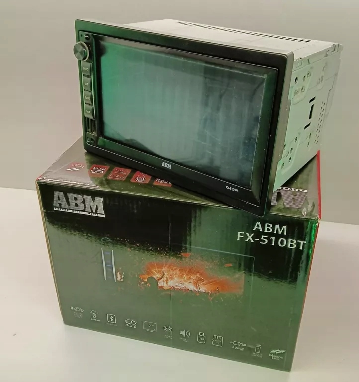 RADIO SAMOCHODOWE ABM FX-510BT - 14463222618 - oficjalne archiwum Allegro