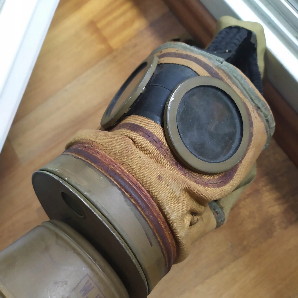 POLSKA MASKA PRZECIWGAZOWA WZ 24 W.W.S.P. 1931 rok - 12605298311 - oficjalne archiwum Allegro