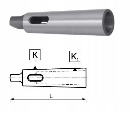 Tuleja redukcyjna Morse'a 1751-3-2 PTPA ZM KOLNO - 8973703916 - oficjalne archiwum Allegro
