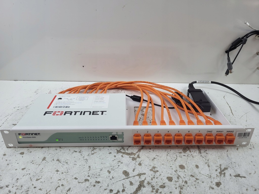 Fortinet FortiGate 60D Rack (2228703) - 17107717127 - oficjalne ...