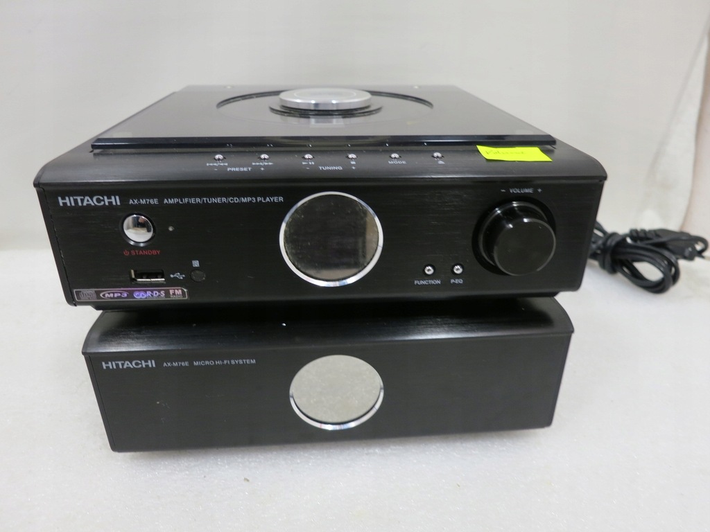 Wieża CD USB FM Hitachi AX-M76E - 12702298237 - oficjalne archiwum Allegro