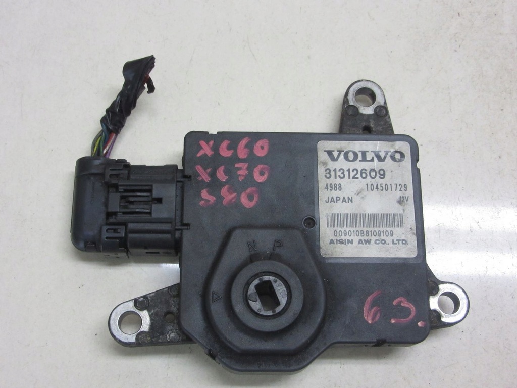 VOLVO XC60 XC70 S80 STEROWNIK SKRZYNI 31312609 - 12351291429 ...