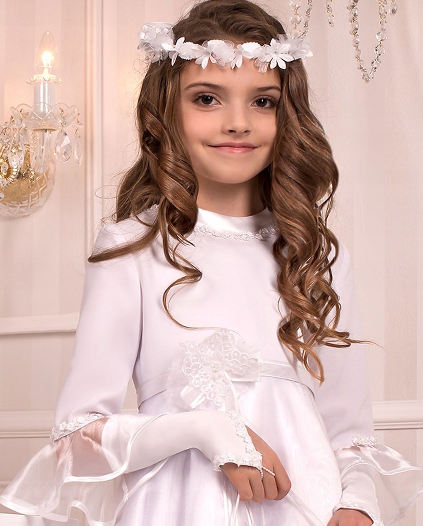 Купить Платья для причастия Платье для причастия, тюль 158: отзывы, фото и характеристики на ...