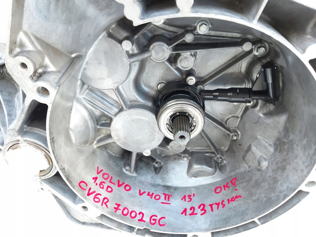 SKRZYNIA BIEGÓW VOLVO V40 II 2013R CV6R-7002-GC - 12797186351 - oficjalne archiwum Allegro
