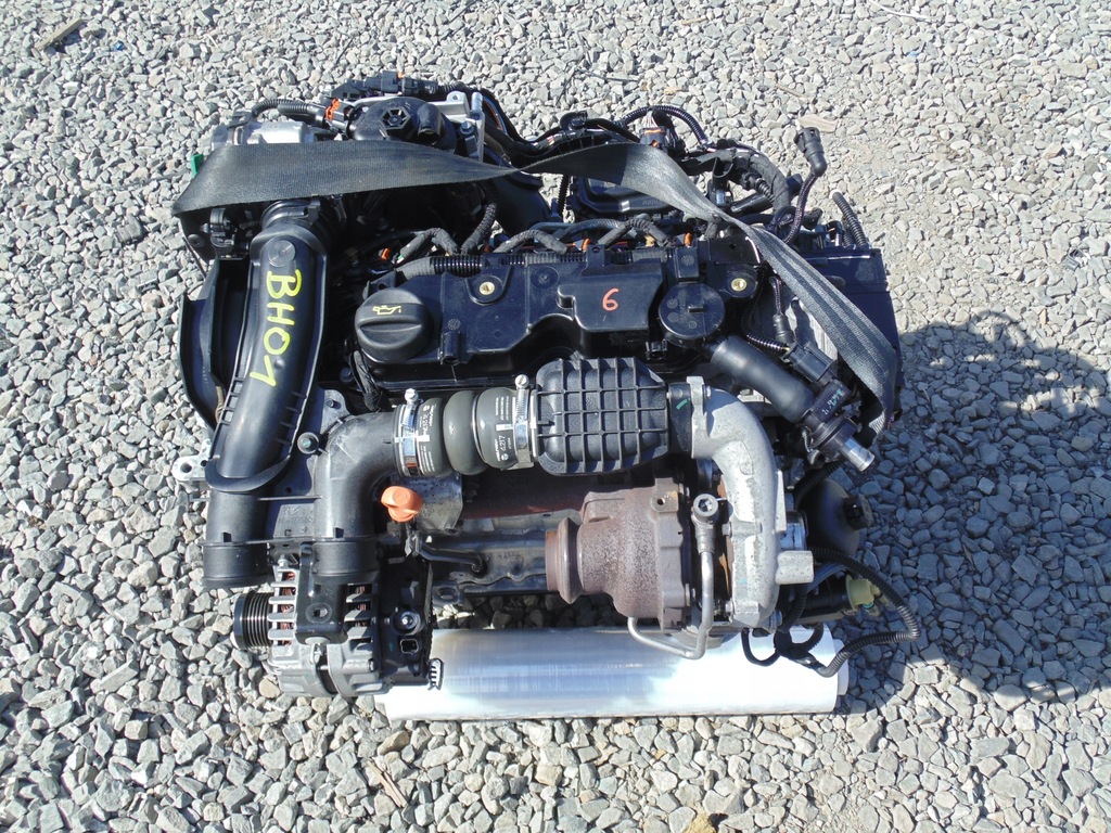 SILNIK MOTOR KOMPLETNY BH01 PEUGEOT CITROEN 1.6HDI - 12067382494 - oficjalne archiwum Allegro