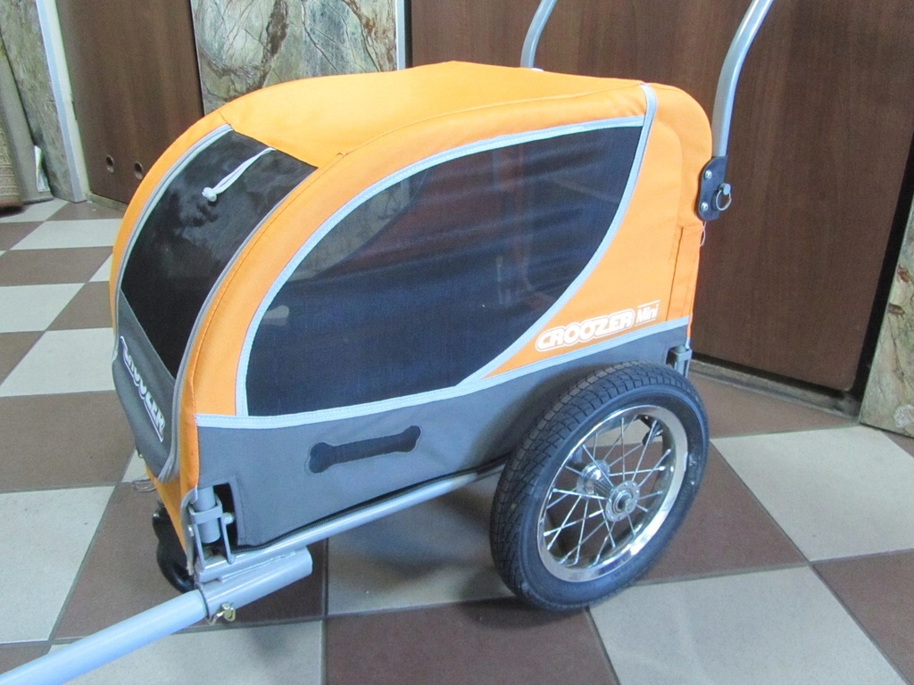 Przyczepa Riksza Rowerowa CROOZER Mini 2w1 ZOBACZ! - 7837130812 ...