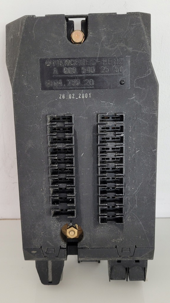 Mercedes Sprinter 903 moduł skrzynka 0005402550 - 13619490985 - oficjalne archiwum Allegro