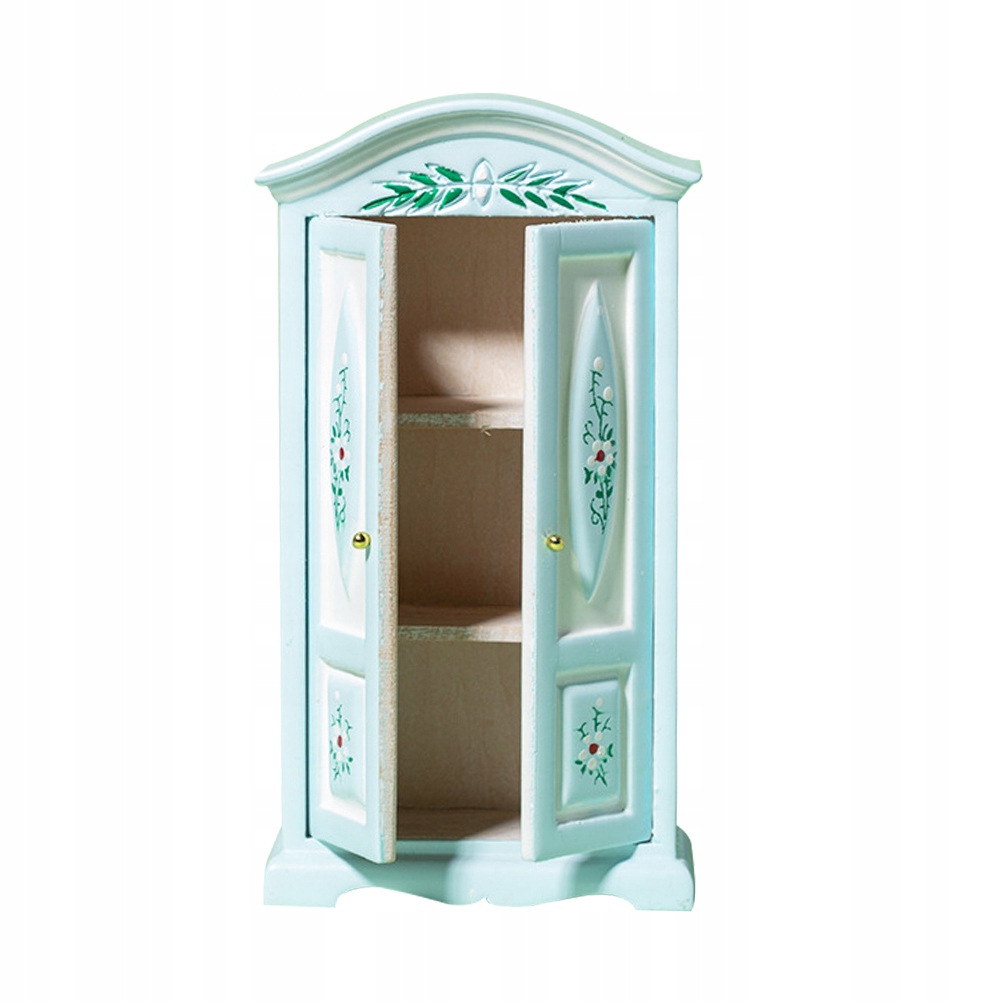 Mini Meble Wood Wardrobe Model Miniaturowa Szafa - 12188367500 ...
