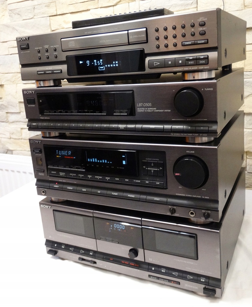 WIEŻA SONY LBT-D505+PILOT 4 SEGMENTY - 11243642175 - oficjalne archiwum ...