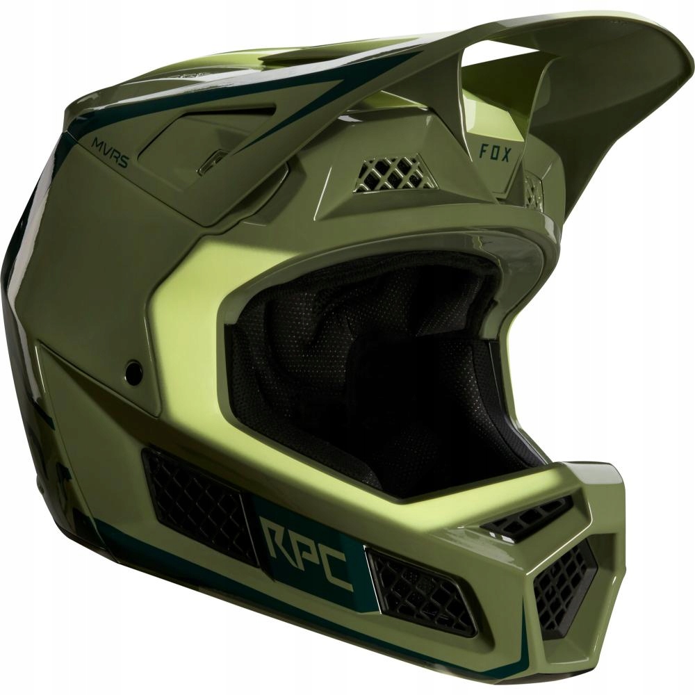 Kask Full Face Fox Rampage Pro Carbon Zielony S - 10872821304 ...