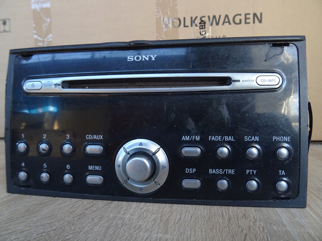 RADIO FORD FOCUS MK2 SONY - 13160599720 - oficjalne archiwum Allegro