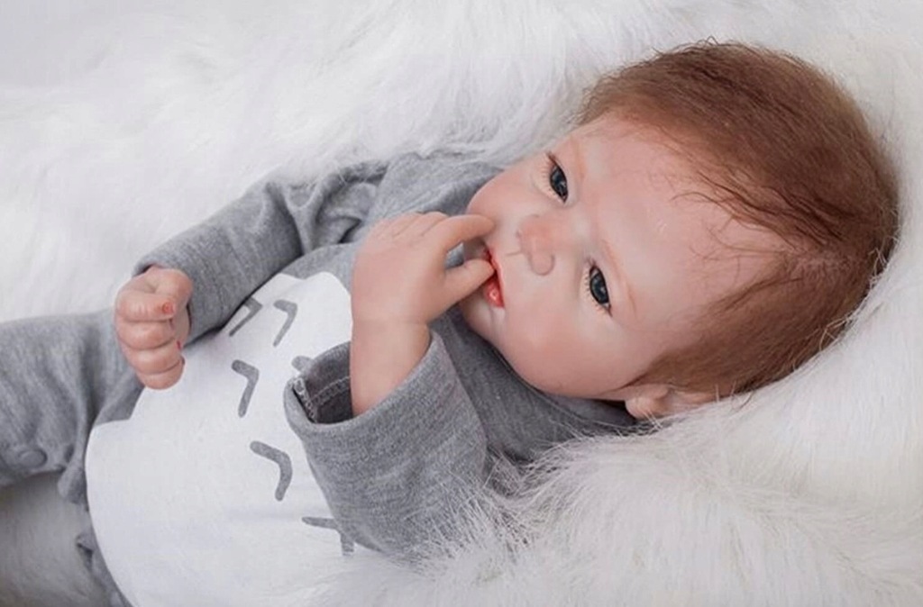 Lalka ZIYIUI 55 cm Baby Doll lalka realistyczna - 12230564024 - oficjalne archiwum Allegro