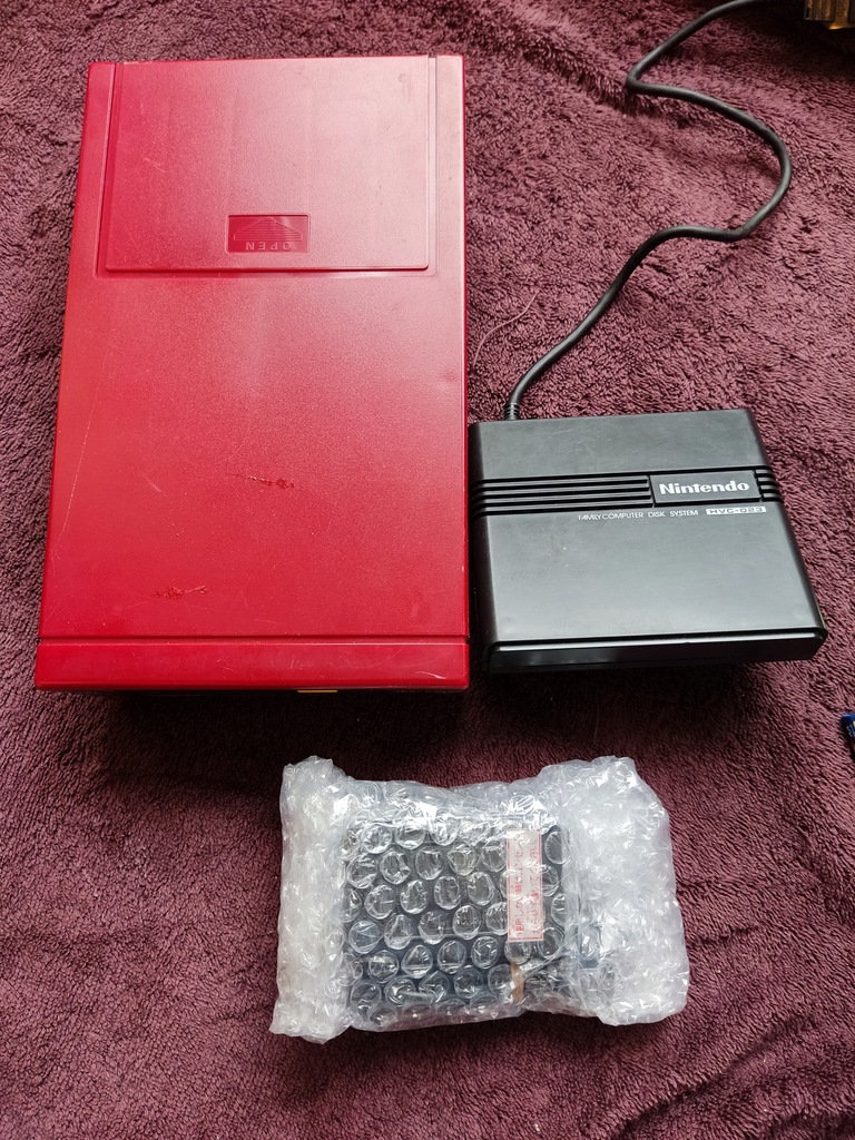 Famicom Disk System+Ram Adapter - 12619308014 - oficjalne archiwum Allegro