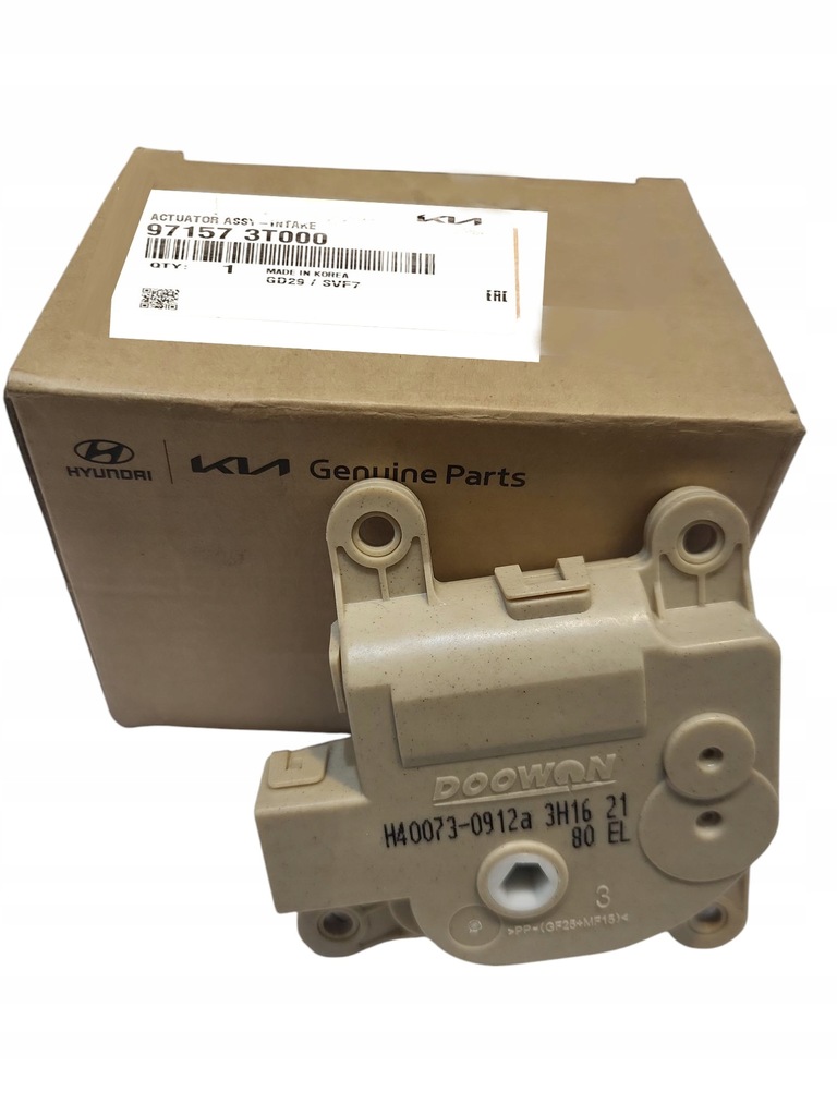 ORYGINALNY SIŁOWNIK REGULACJI TEMPERATURY HYUNDAI KONA 21-/ KIA ...