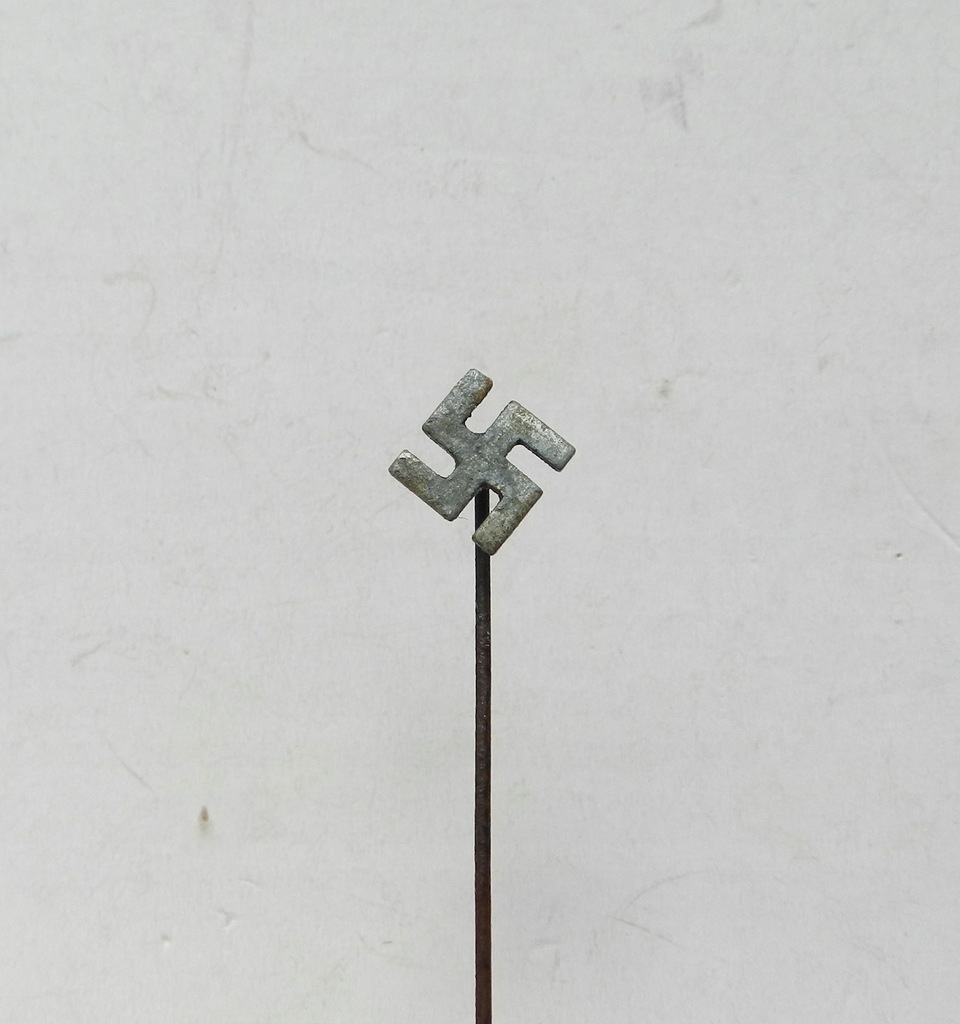 ODZNAKA NSDAP - SWASTYKA - ORYGINAŁ - III RZESZA - 15727276154 ...