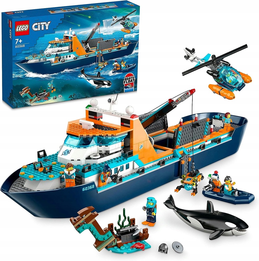 LEGO City 60368 Arktyczny statek badawczy - 14257407945 - oficjalne ...