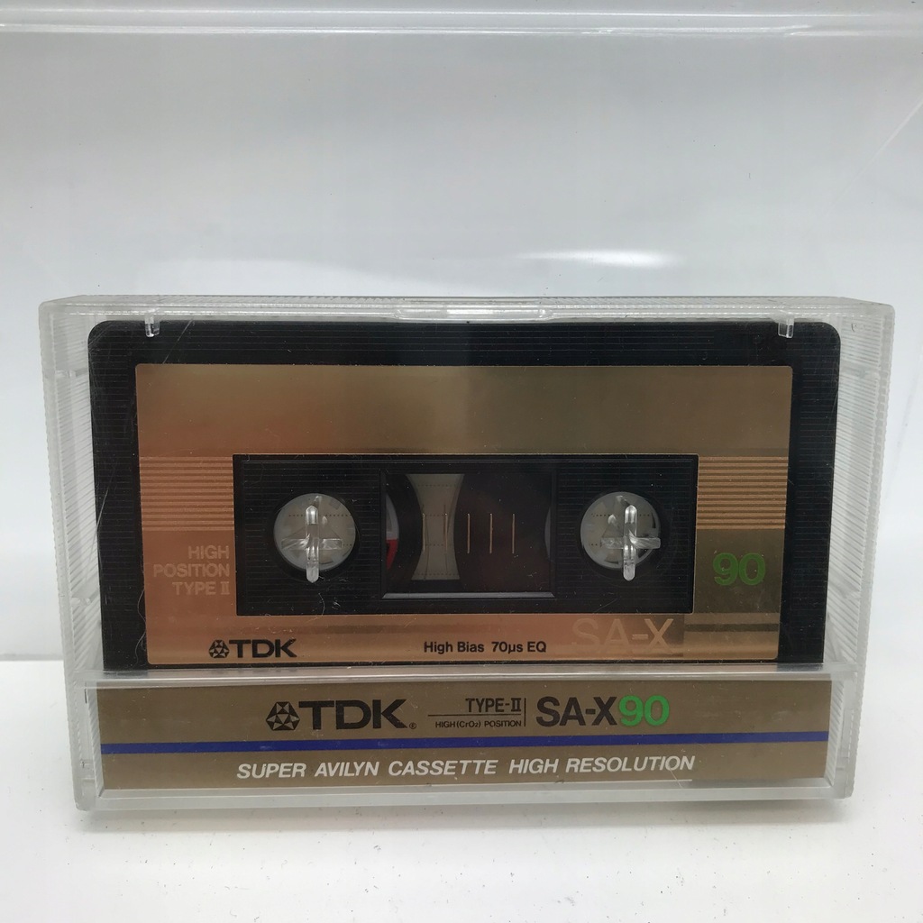 Kaseta - Kaseta magnetofonowa TDK SA-X 90 - 12151367293 - oficjalne archiwum Allegro
