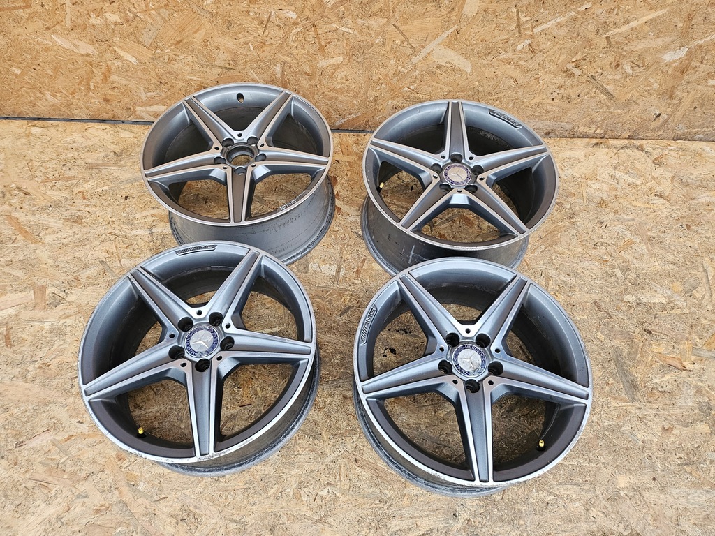 Felgi Aluminiowe AMG R18 Mercedes W205 W213 W204 W212 Oryginał - 15414951518 - oficjalne ...