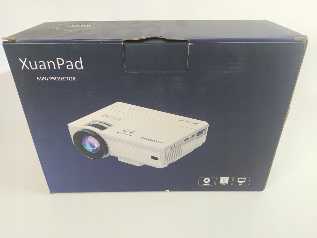 XuanPad Mini Projector wideo - 10971171378 - oficjalne archiwum Allegro