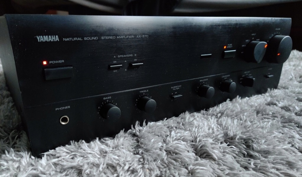 Wzmacniacz Yamaha AX-570 - 11843977155 - oficjalne archiwum Allegro