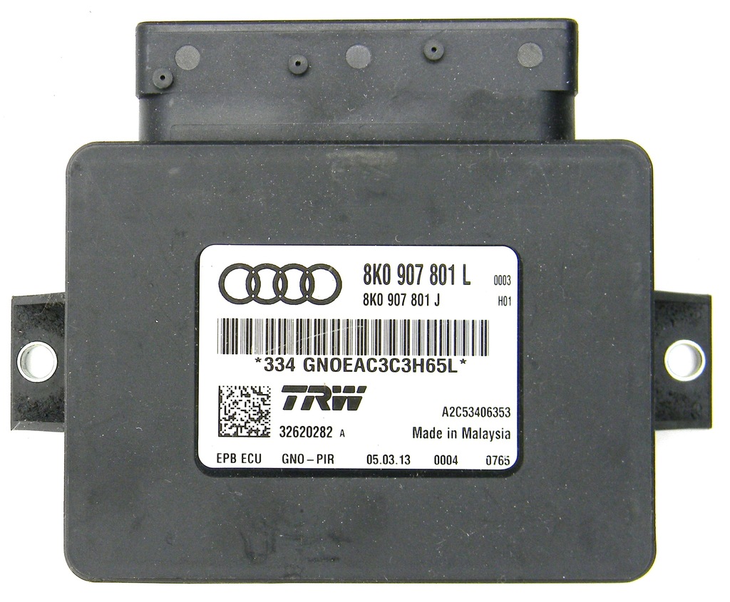 8K0907801L MODUŁ STEROWNIK HAMULCA RĘCZNEGO AUDI - 15733959020 - oficjalne archiwum Allegro