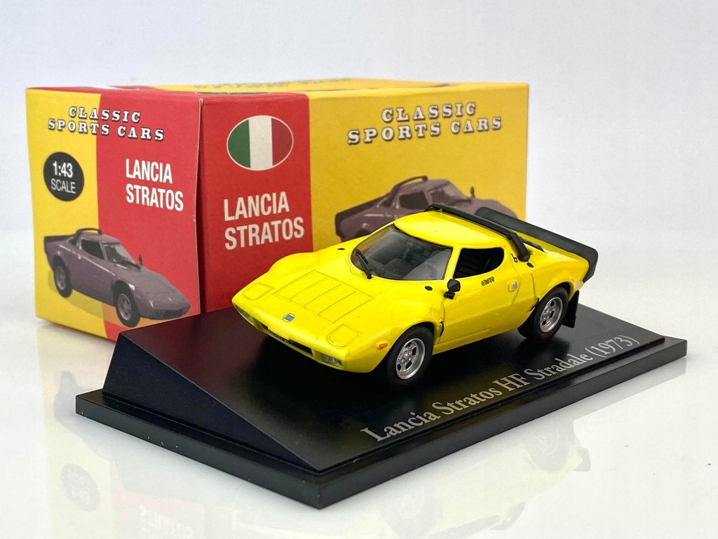 Купить Lancia Stratos HF Stradale 1973 IXO/Atlas 1:43: отзывы, фото и характеристики на Aredi.ru ...
