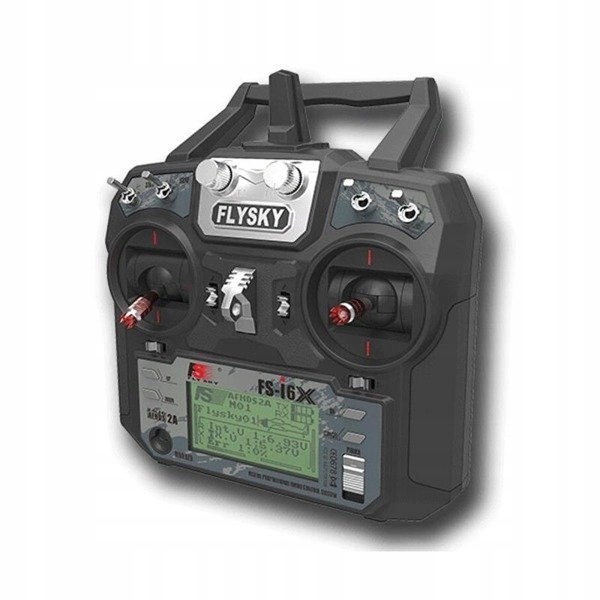 Zestaw nadajnik + odbiornik FlySky FS-i6x + A6B - 12379136141 ...