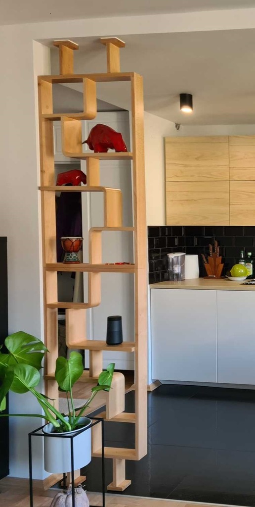 REGAŁ ŚCIANKA PÓŁKI KWIETNIK jak VOLAK H=2,62 m - 12088061426 ...