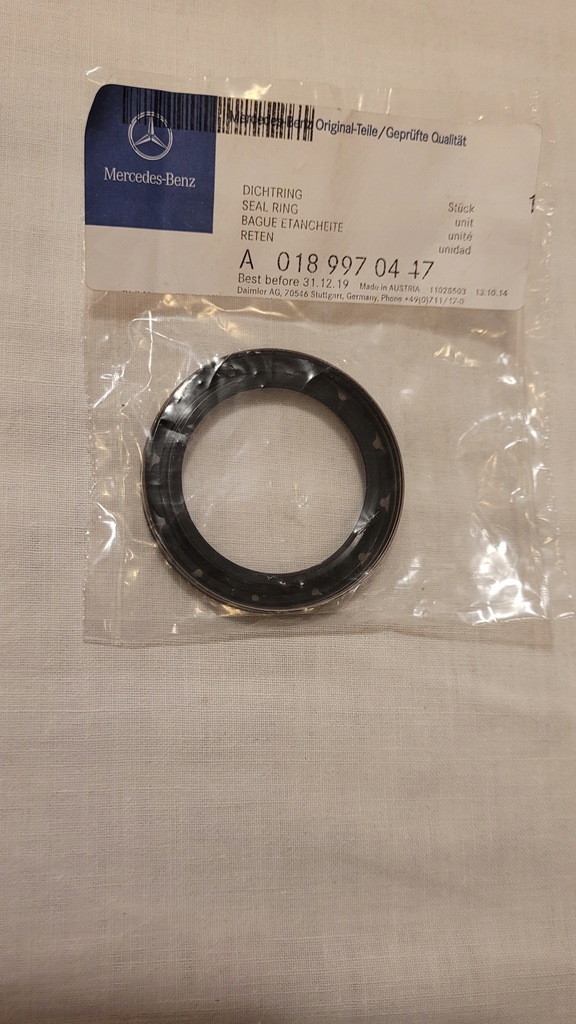 Mercedes simering skrzyni biegów 0189970447 - 14312844908 - oficjalne ...