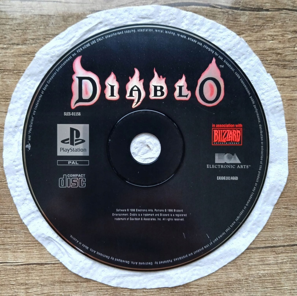 Diablo PSX PS1 Playstation prezent ORYGINAŁ - 17063932854 - oficjalne ...