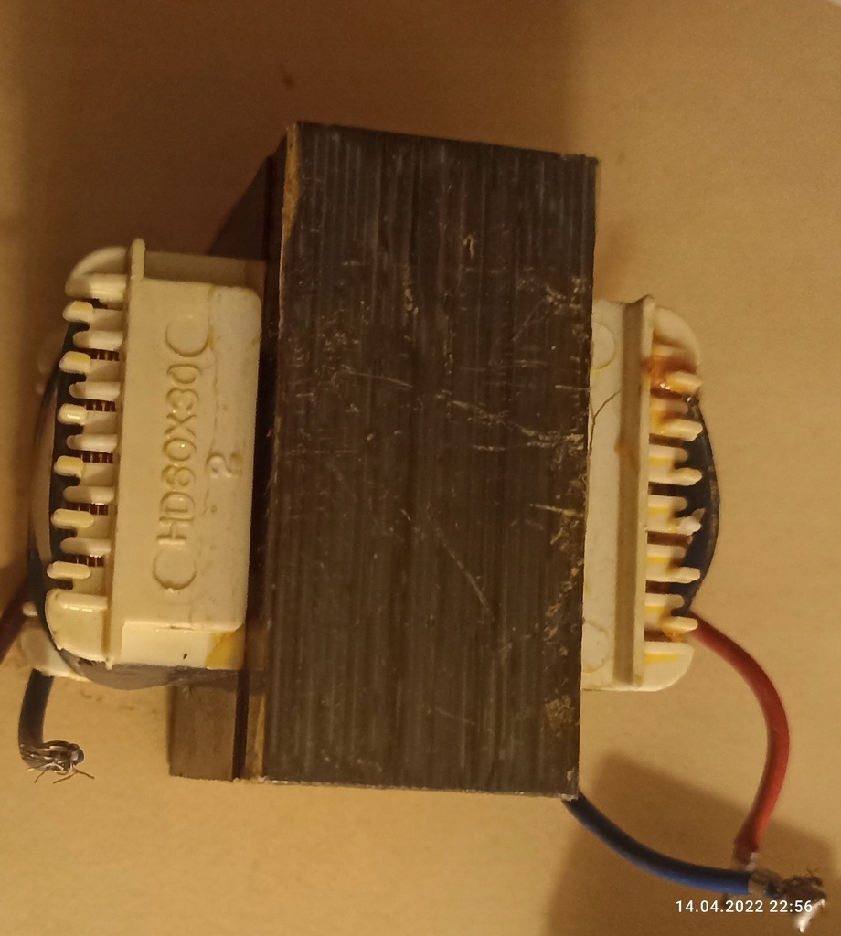 TRANSFORMATOR U2=20V;I2=2,8 A TANIO - 12063369480 - oficjalne archiwum ...