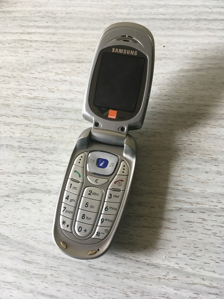 Telefon SAMSUNG SGH-X480 - 7662511538 - oficjalne archiwum Allegro